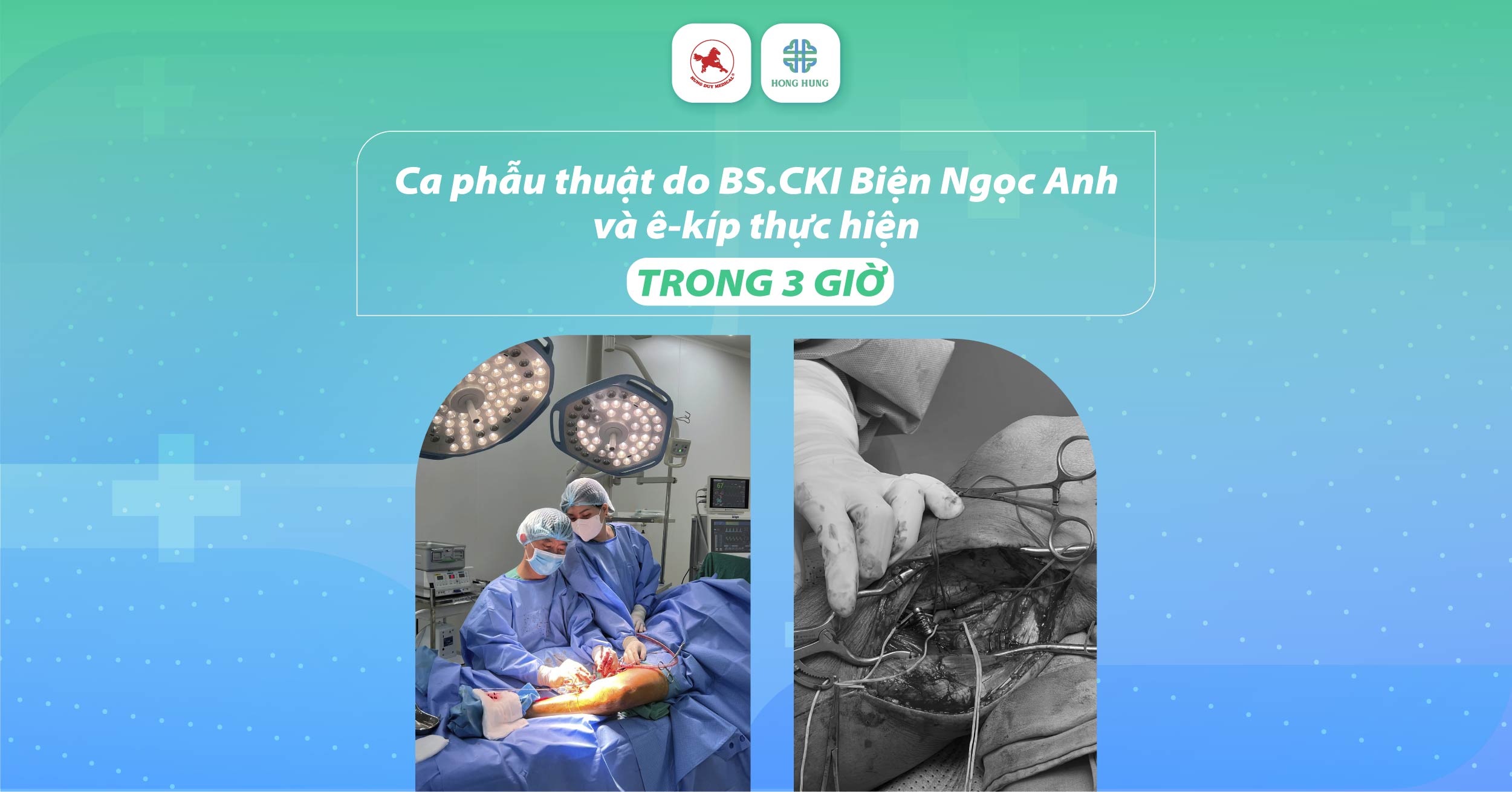 Thành công tái thông tắc mạch khoeo chân cấp tính - Hong Hung Hospital