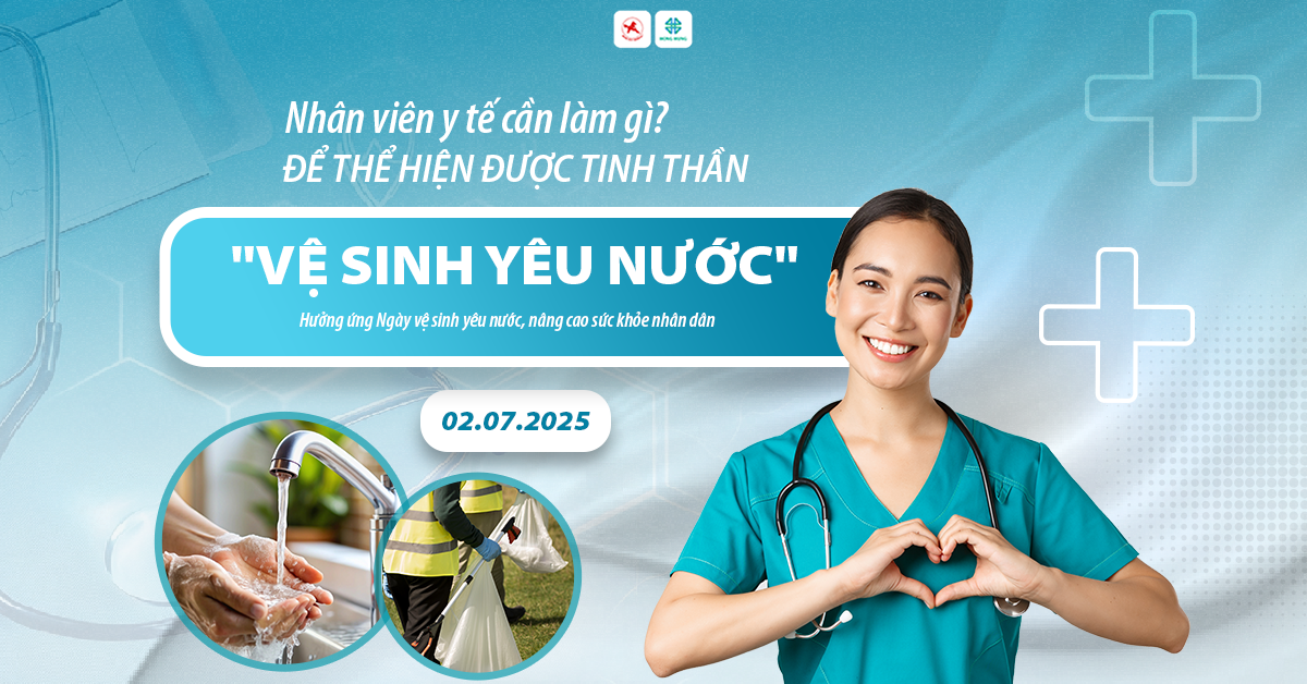 Nhân viên y tế cần làm gì? Để thể hiện được tinh thần "Vệ sinh yêu nước ...